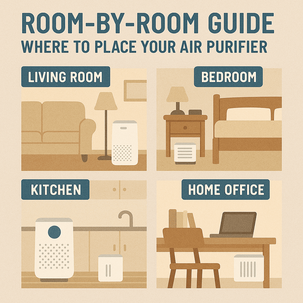 [2025] Best Place for Your Air Purifier: Room-by-Room Guide